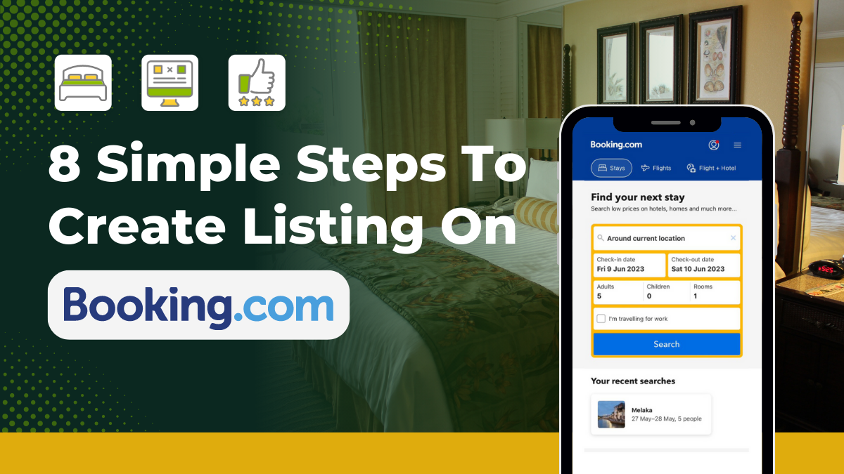 8 Simple Steps To Create Listing on Booking.com